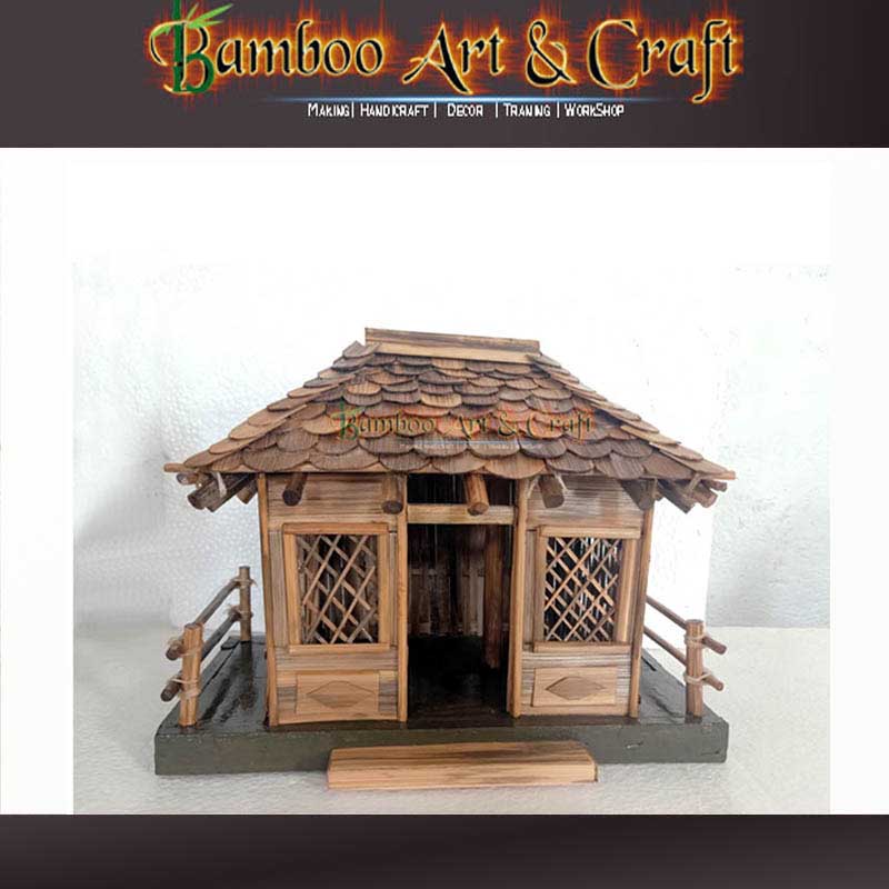 Bamboo House Craft |Bamboo Products Ideas| Bamboo Craft